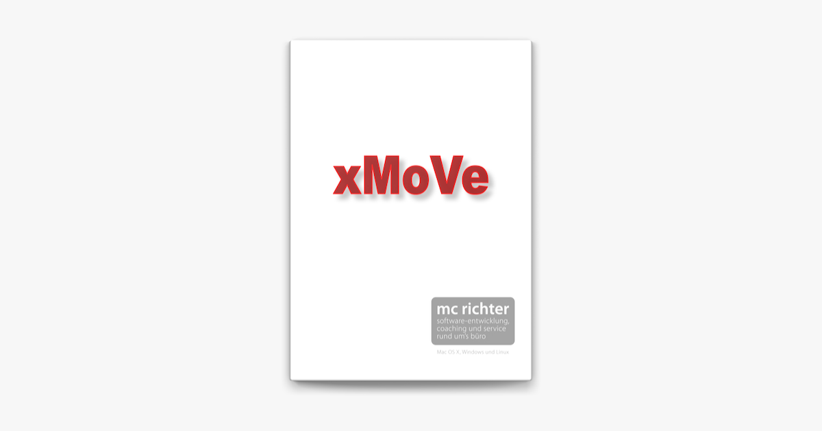 ‎User guide xMoVe on Apple Books