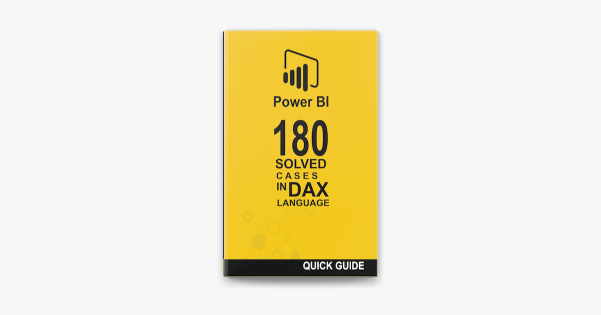 180 Solved Cases In Dax Language On Apple Books