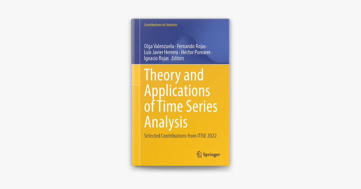Theory And Applications Of Time Series Analysis Apple Books