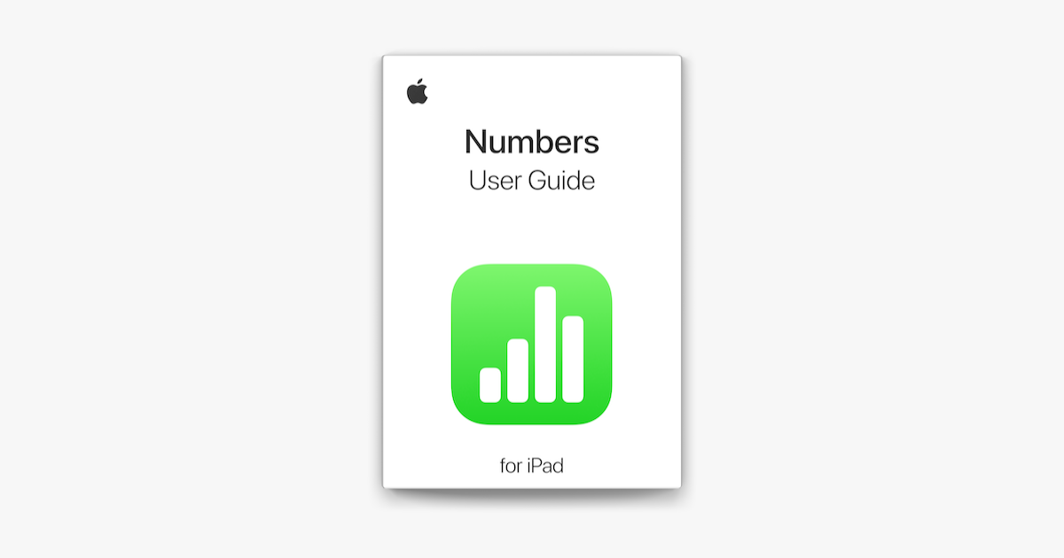 numbers User Guide For Ipad By Apple Inc On Apple Books