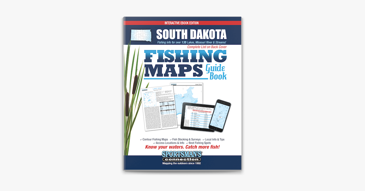 ‎South Dakota Fishing Maps Guide Book by Sportsman's Connection on ...