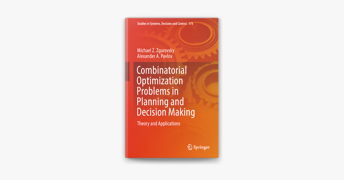 ‎Combinatorial Optimization Problems in Planning and Decision Making by ...
