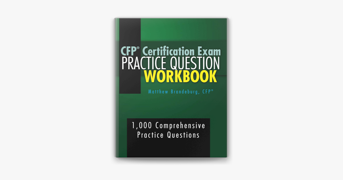 ‎CFP Certification Exam Practice Question Workbook by Matthew ...