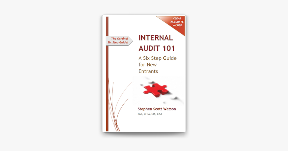 ‎Internal Audit 101: A Six Step Guide for New Entrants by Stephen Scott Watson on Apple Books