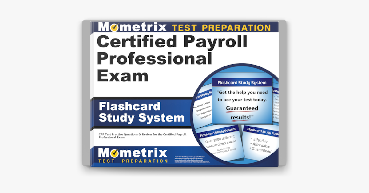 ‎Certified Payroll Professional Exam Flashcard Study System: by CPP ...