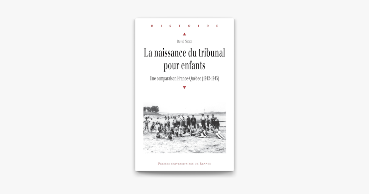 ‎La naissance du tribunal pour enfants by David Niget on Apple Books
