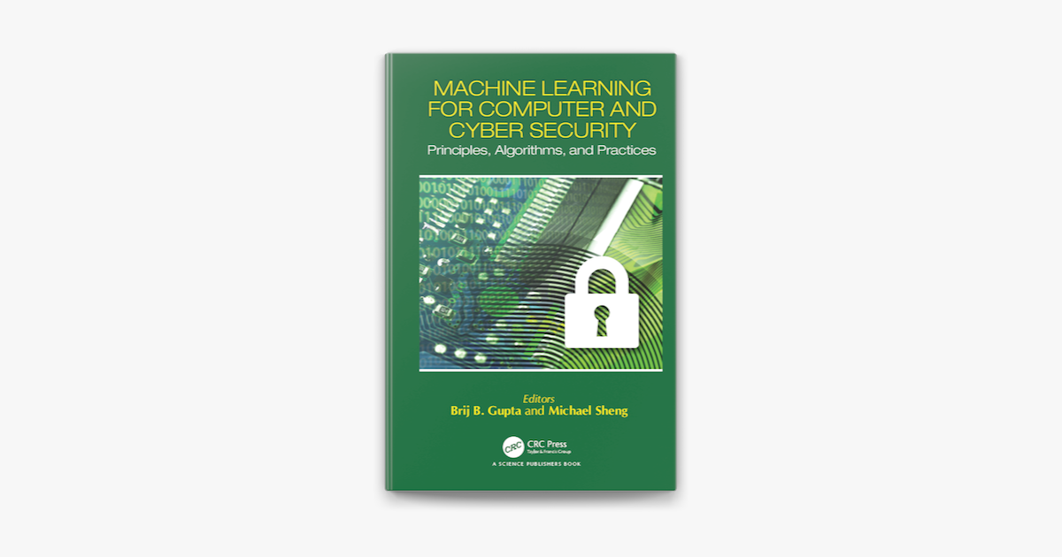 machine Learning For Computer And Cyber Security En Apple Books