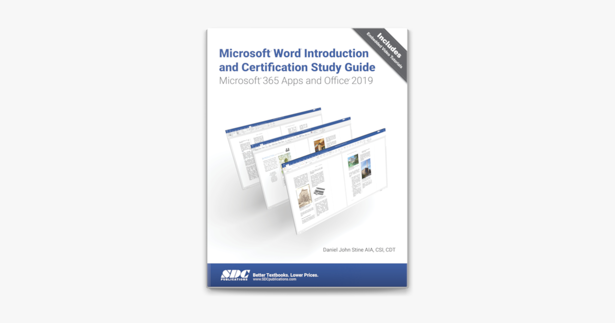 ‎Microsoft Word Introduction and Certification Study Guide by Daniel ...