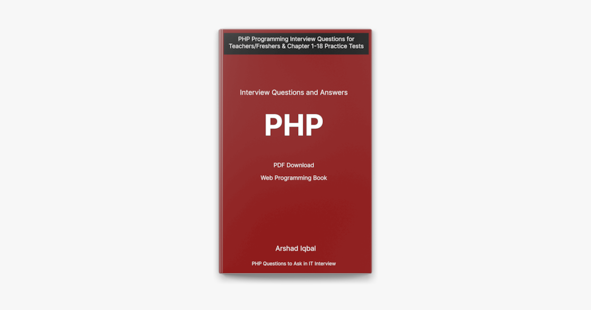 PHP Quiz PDF (Questions Answers) Download | Web Programming Quizzes ... PHP Quiz PDF (Questions Answers) Download | Web Programming Quizzes ...