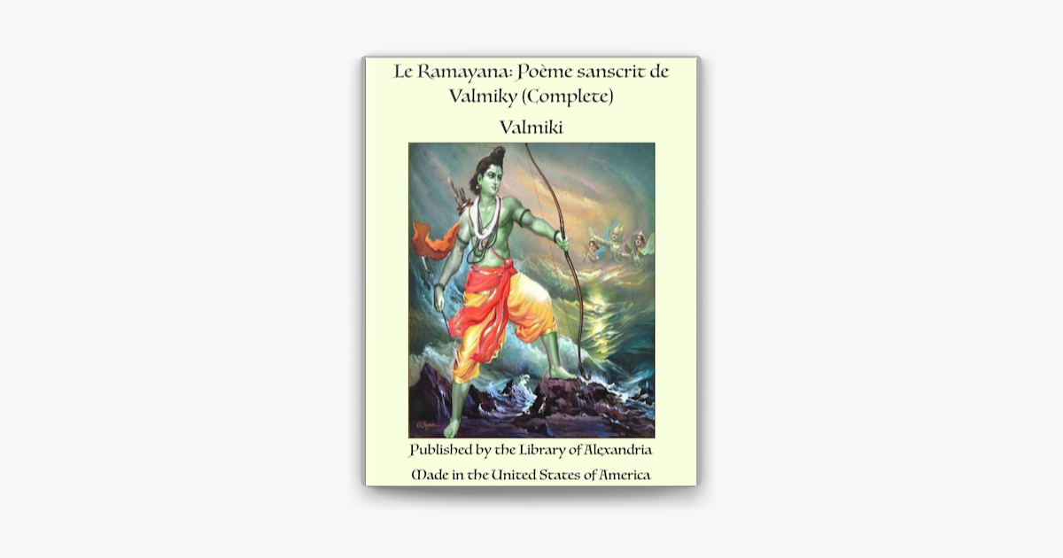 ‎Le Ramayana: Poème sanscrit de Valmiky (Complete) by Valmiki on Apple ...