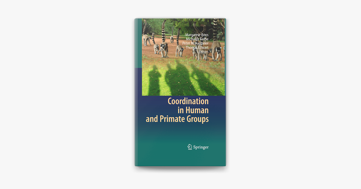 ‎Coordination in Human and Primate Groups in Apple Books