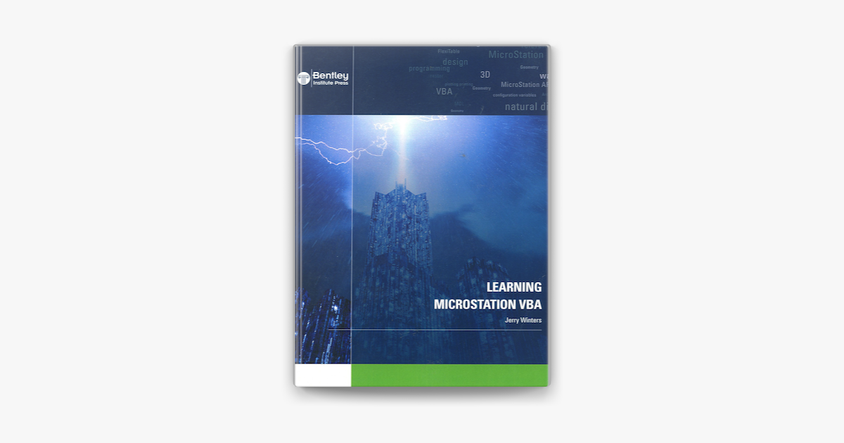learning Microstation Vba By Jerry Winters On Apple Books
