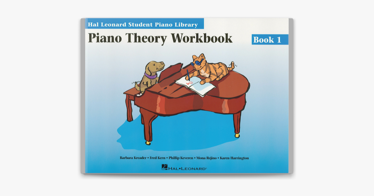 ‎Piano Theory Workbook Book 1 (Music Instruction) by Karen Harrington ...