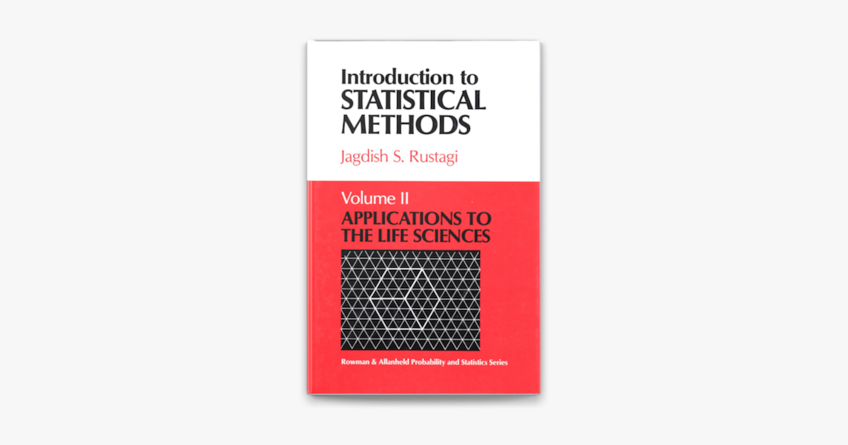 ‎Introduction to Statistical Methods by Jagdish S. Rustagi on Apple Books