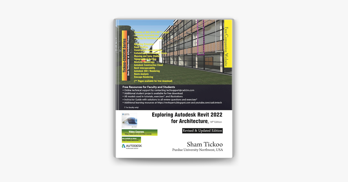 ‎Exploring Autodesk Revit 2022 for Architecture, 18th Edition on Apple ...