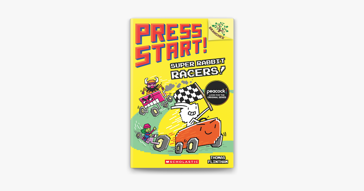 ‎Super Rabbit Racers!: A Branches Book (Press Start! #3) by Thomas ...