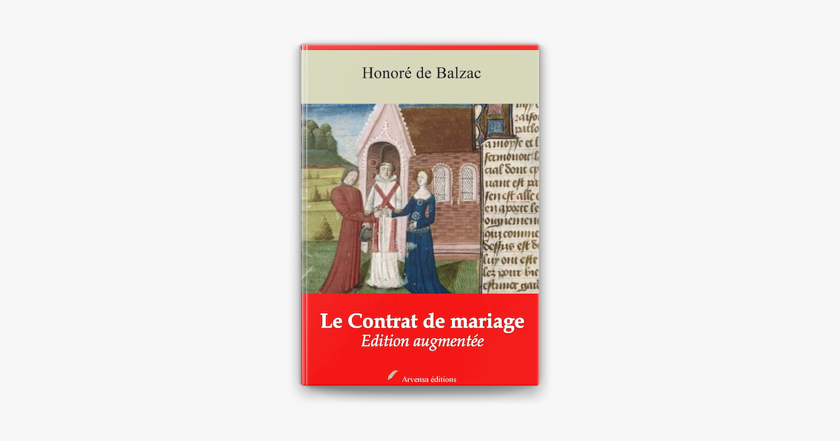‎Le contrat de mariage by Honoré de Balzac & Arvensa éditions on Apple Books
