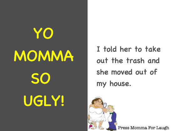 ‎Yo Momma So Ugly Jokes on Apple Books