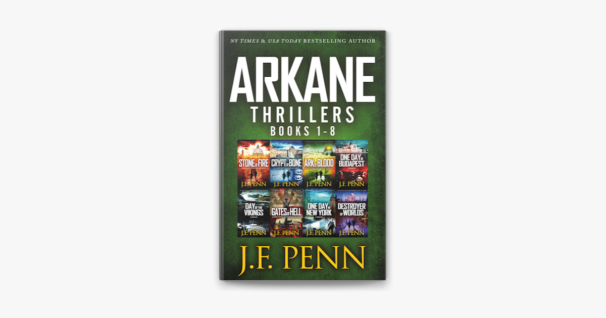 ‎ARKANE Thrillers 8 Book Boxset par J.F. Penn sur Apple Books