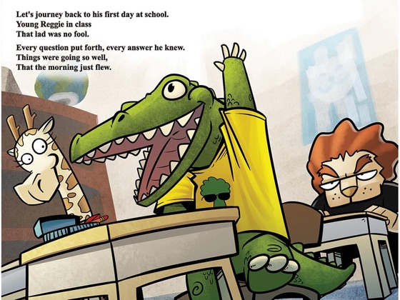 ‎Reggie the Veggie on Apple Books