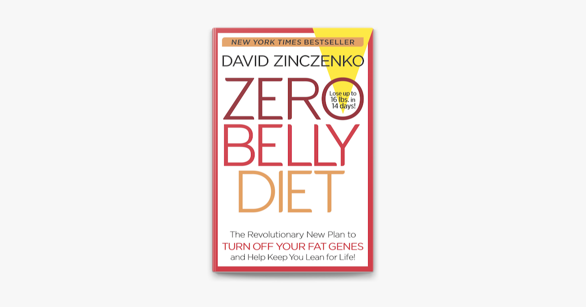 ‎zero Belly Diet By David Zinczenko On Apple Books