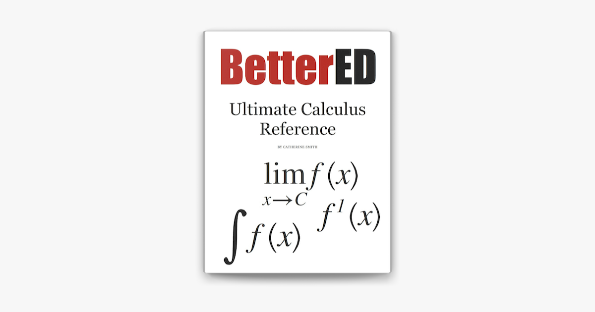 ‎Ultimate Calculus Reference by Catherine Smith on Apple Books