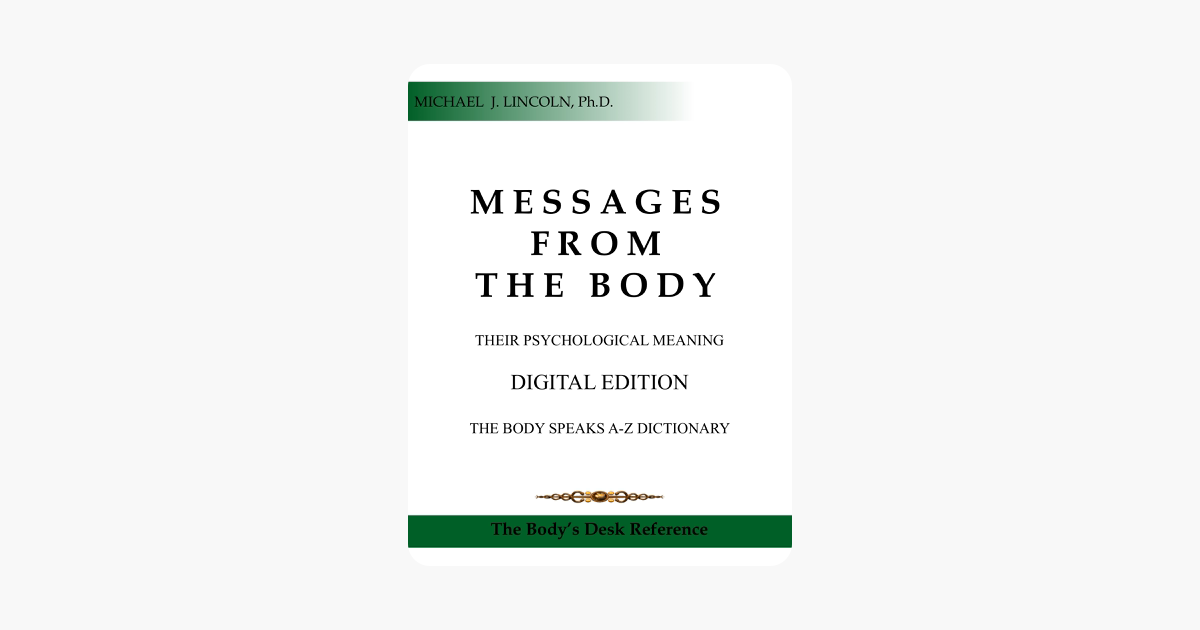 ‎Messages from the Body – Their Psychological Meaning on Apple Books