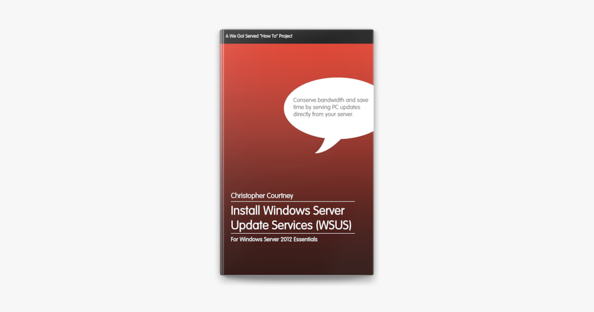 ‎Install Windows Server Update Services On Windows Server 2012 ...
