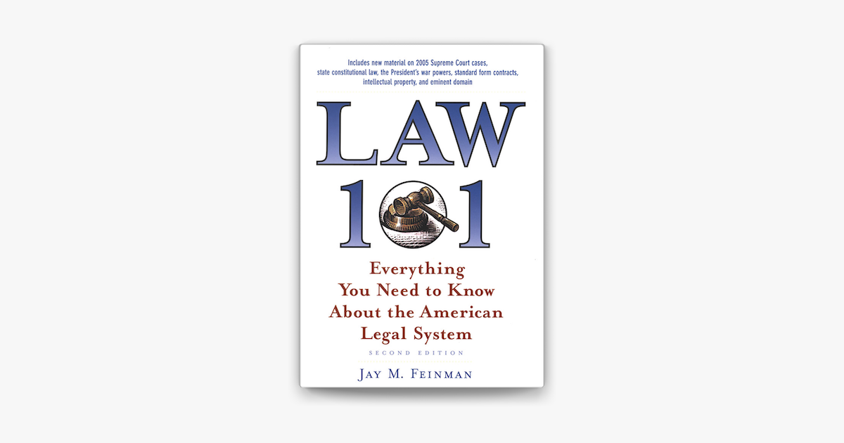 ‎Law 101 by Jay M. Feinman on Apple Books