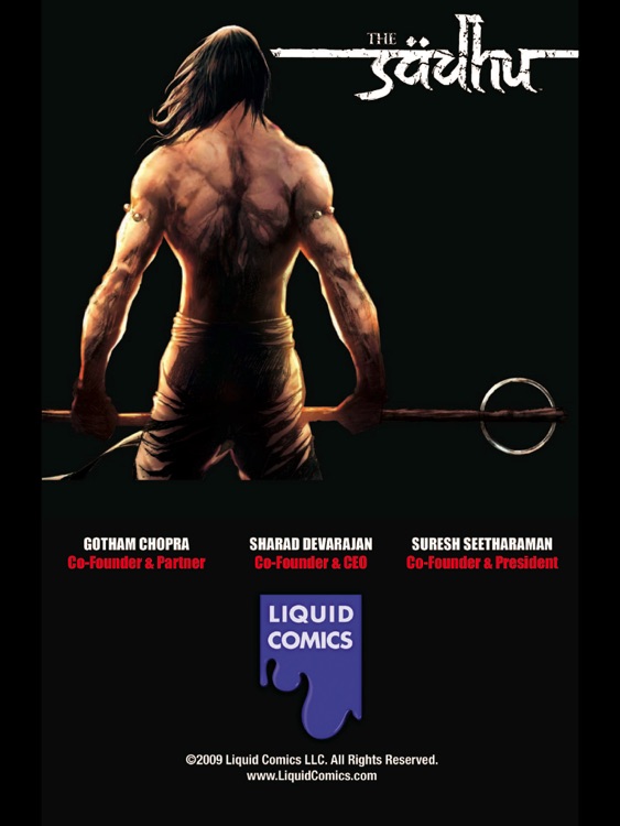 LIQUID COMICS : THE SADHU INTRODUCTION : ISSUE # 1 by MacOligarch, LLC