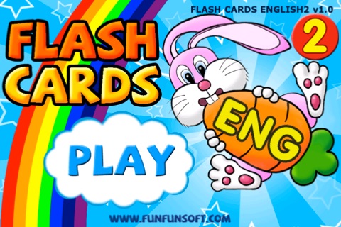 Flash Cards English2 Free by FunFunSoft