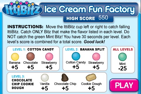 IttiBitz® Ice Cream Fun Factory by May Advertising & Design, Inc