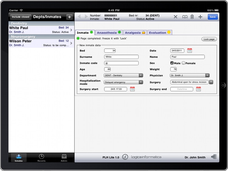 Painless Hospital lite by Logica Informatica srl