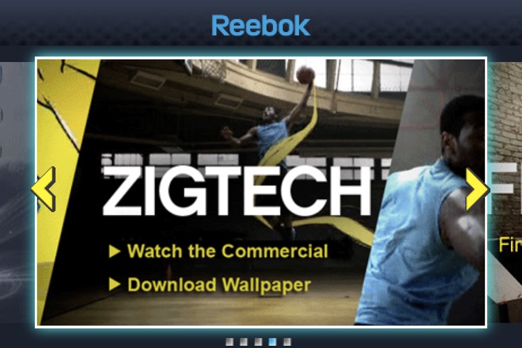 Reebok ZIGTECH by Fugumobile