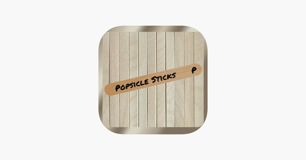 ‎Popsicle Sticks on the App Store