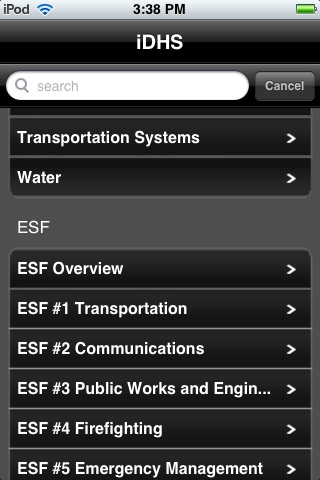 DHS-CIKR and ESF Reference Guide by TATE, Incorporated