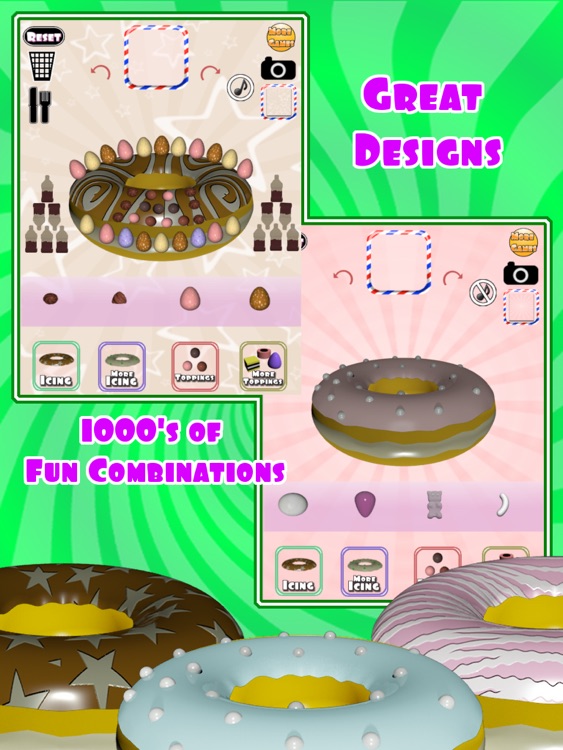 Donut Design HD - Delicious Doughnut Maker by Fun Fun Games