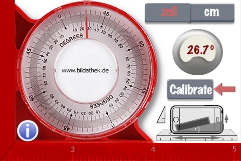 Clinometer+Ruler by michael heinz