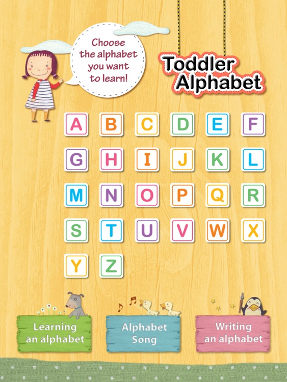 Toddler Alphabet for iPad by kangsan kim