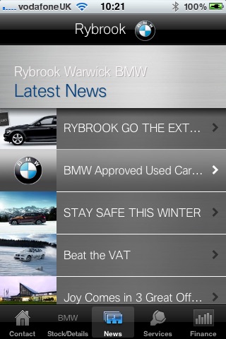 Rybrook Warwick BMW by AppVision Ltd