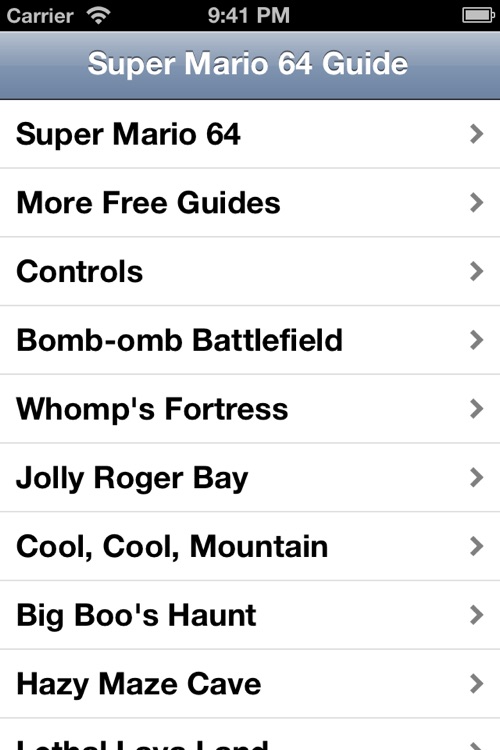 Guide for Super Mario 64 by iCollect