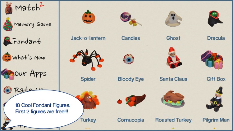 Fondant - Holidays by Dudi Shani-Gabay