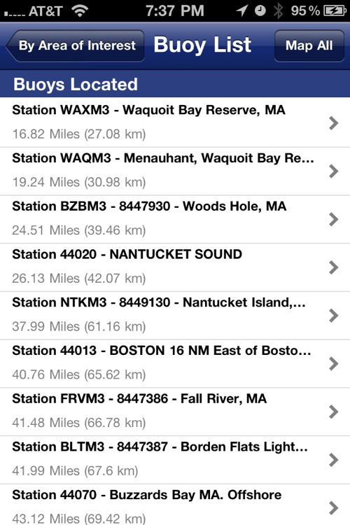 Buoy Tracker by Derek Trauger & Associates, LLC