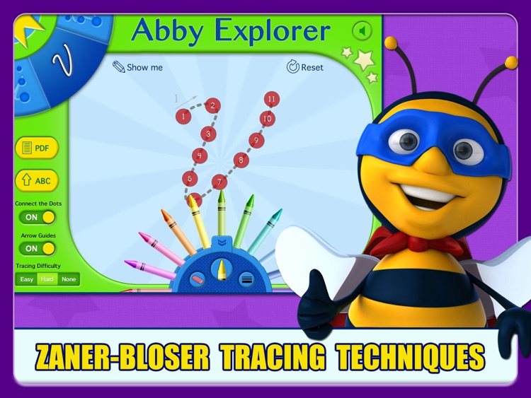 Abby Explorer - Cursive Script Tracing Free Lite by Hien Ton