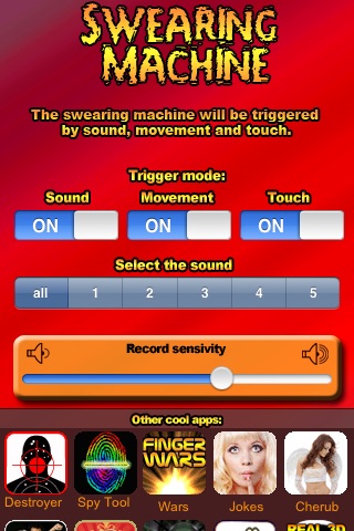 Swearing Machine by Kaufcom GmbH
