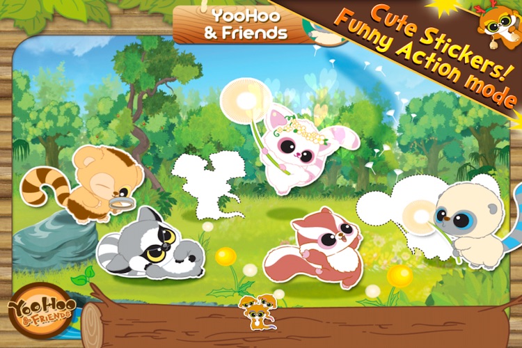 Action Sticker - YooHoo&Friends Lite by Y Factory