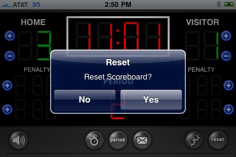 Hockey Scoreboard by CJK Software LLC