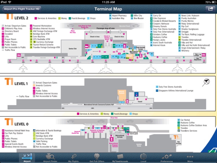 Adelaide Airport+Flight Tracker by Webport