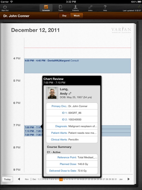 ARIA v11 by Varian Medical Systems, Inc.