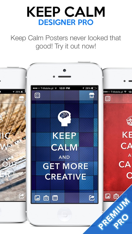 Keep Calm Designer PRO - Create Custom Posters and Wallpapers by theM Dev